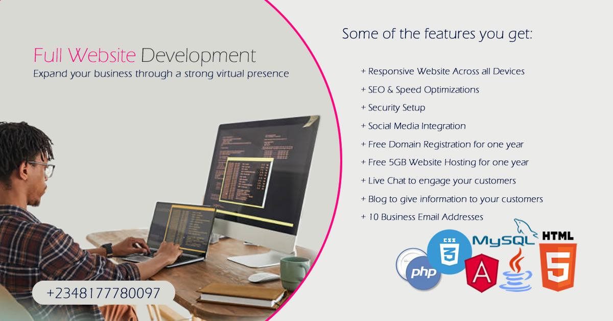 Website Development Services - Digitalbes Limited